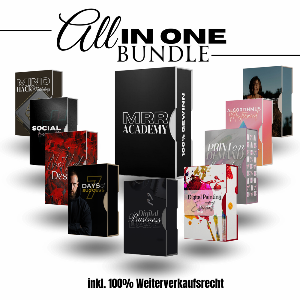 MRR Academy-All in one Bundle -9 Minikurse