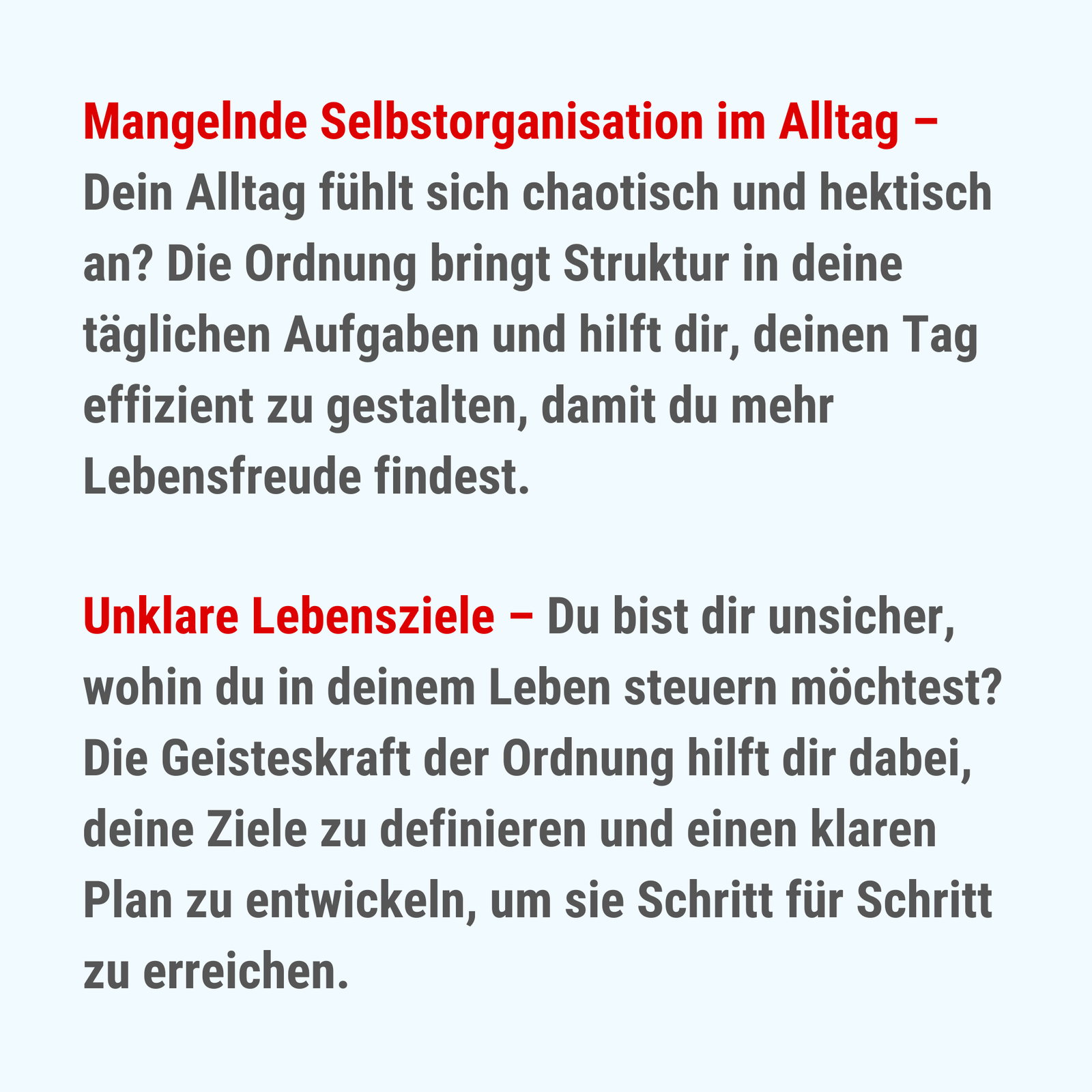 Wie du mit der Heilkraft der Ordnung jede Lebenssituation neu ...