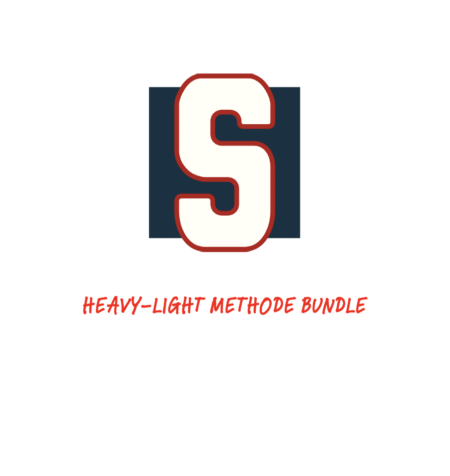 Heavy-Light Methode Bundle - insgesamt 4 Trainingspläne für Beine ...