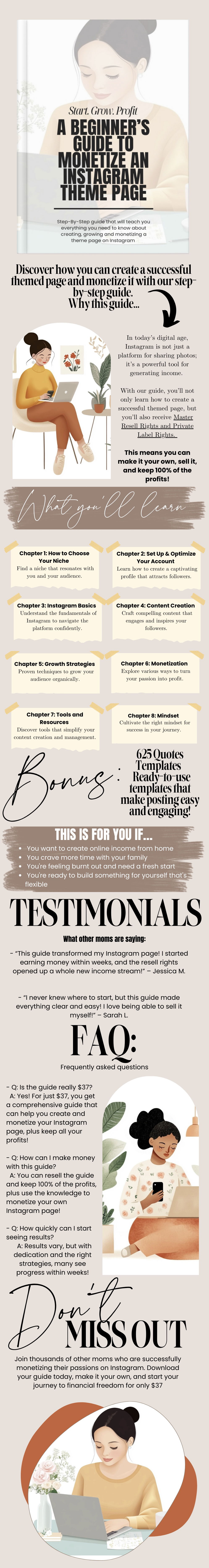 A BEGINNER'S GUIDE TO MONETIZE AN INSTAGRAM THEME PAGE