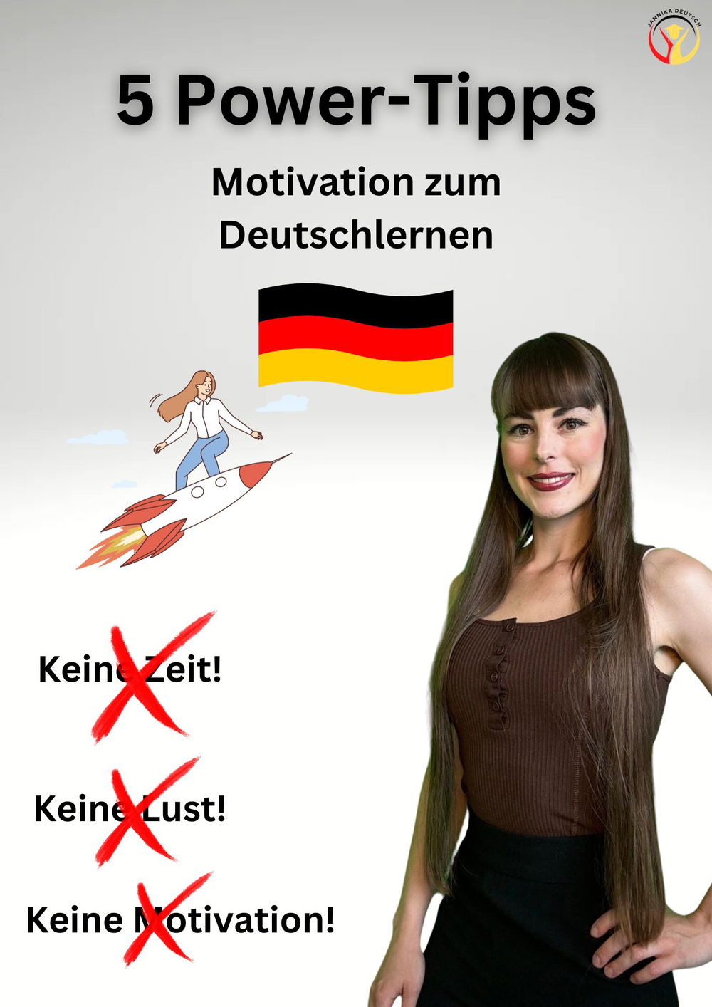 eBook 5 Power-Tipps - Motivation zum Deutschlernen