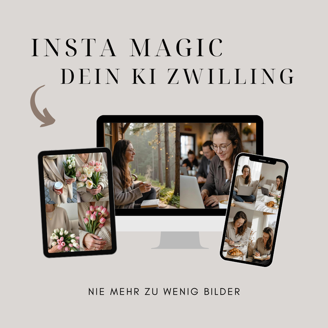 Insta Magic - KI Zwilling Fotoshooting